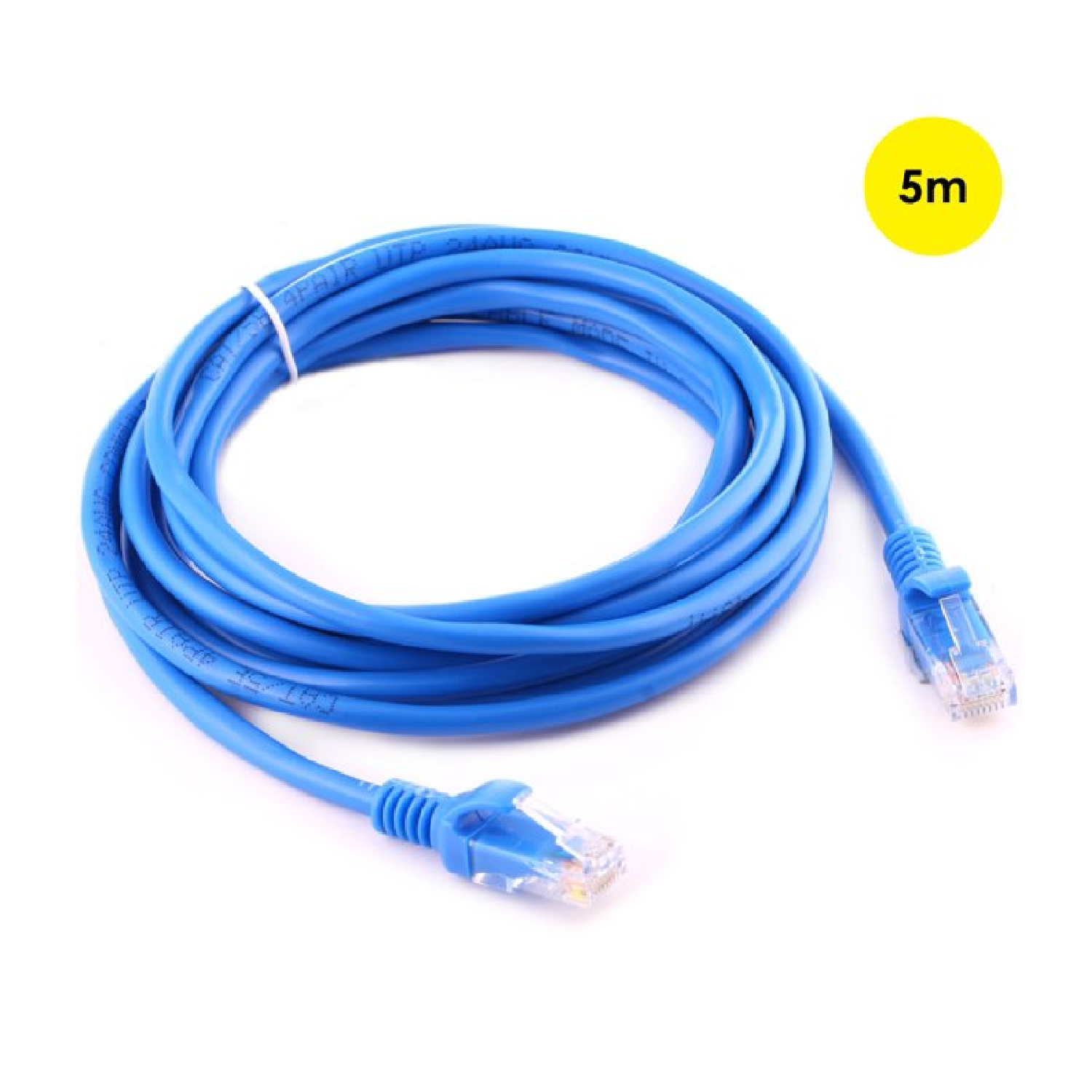Ethernet RJ45 Cat5E Cable Lead Network Sky Modem Router Smart TV Streaming (5M) - TanStarTrade